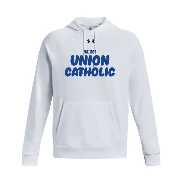 Under Armour Rival Fleece Hoodie- PUFF INK PRINTED – Union Catholic Vikings